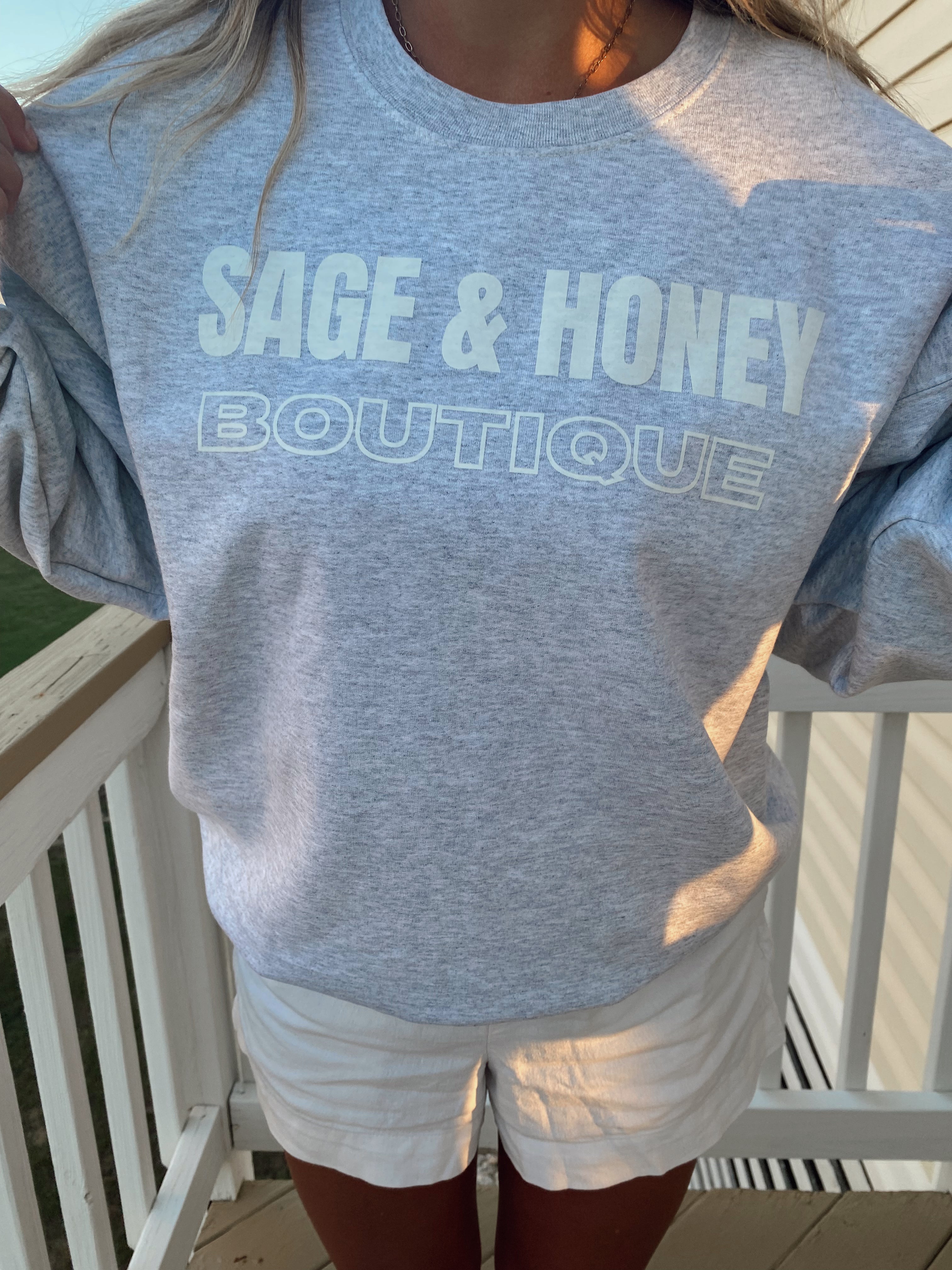SAGE & HONEY SWEATSHIRT – Sage & Honey